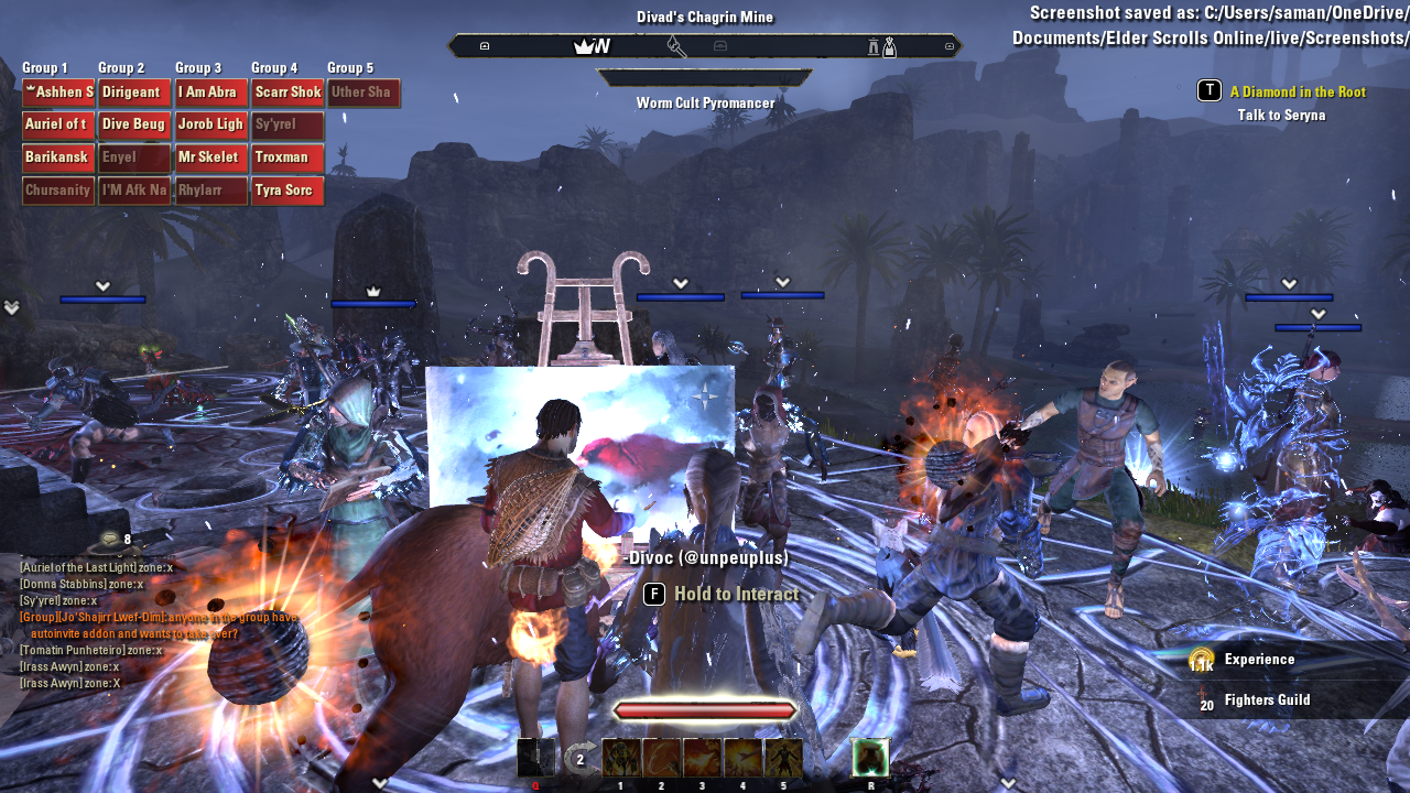 Why didn't I get booted from this group? Y'all are too nice. — Elder Scrolls Online